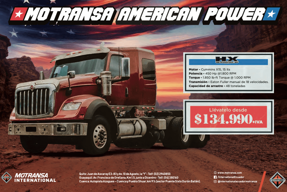 MOTRANSA American Power | Revista Buen Viaje